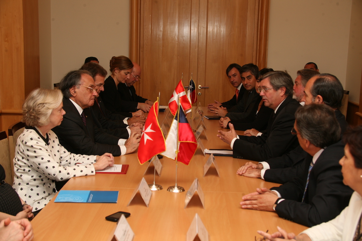 Relations with Chile - Embassy of the Sovereign Order of Malta to Chile